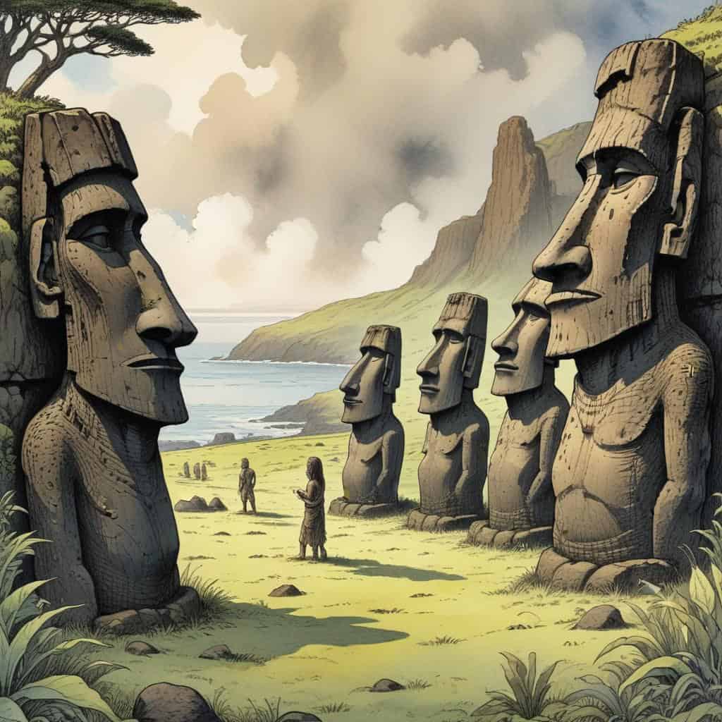 Easter Island: Culture, Moai & Rapa Nui History | Memory Wizards